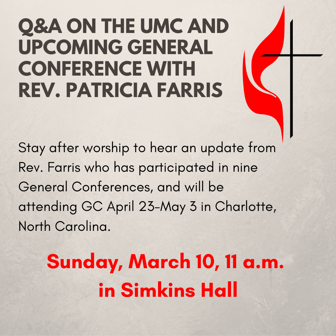 Q&A on the UMC General Conference with Rev. Farris – FIRST UNITED ...
